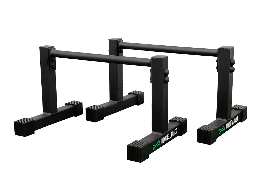 Paralletes Desmontável (Crossfit-Calistenia) | Dumbbell Black