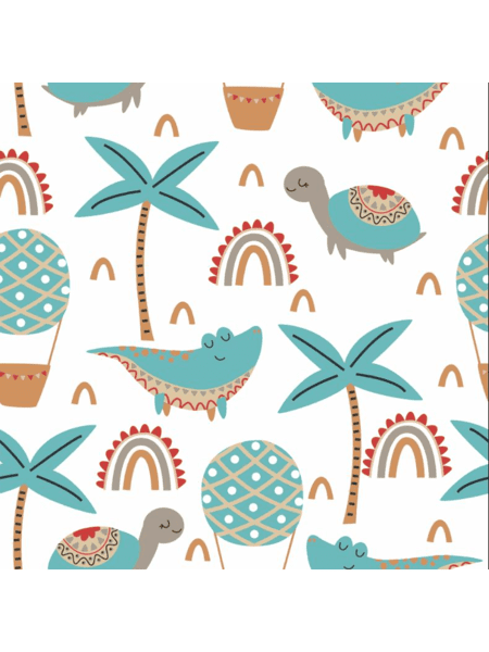 Tecido Tricoline Peripan Peripan Bahamas 0,50 x 1,5m - Infantil 1 ...