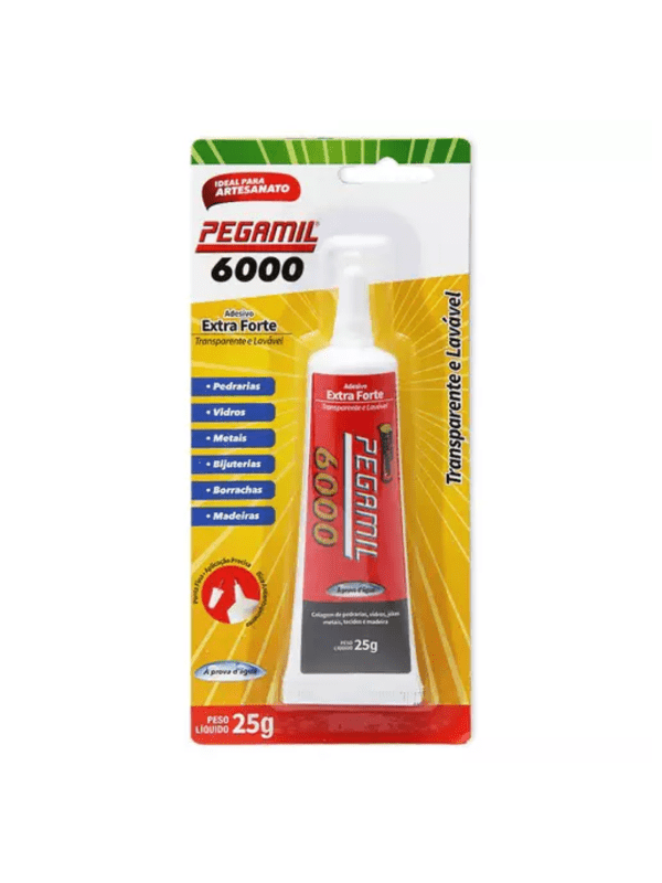 Pegamil 6000 Adesivo Extra Forte 25g | Vitrine do Artesanato