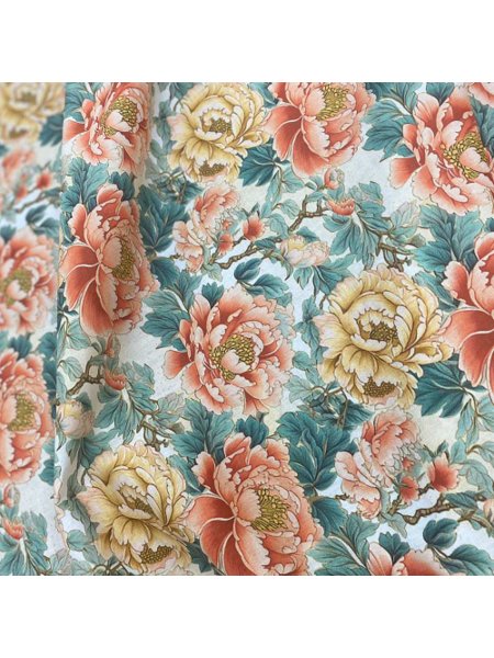 Tecido Tricoline Peripan Bahamas Florais Fundo Marrom - 0,50 x 1,5m ...