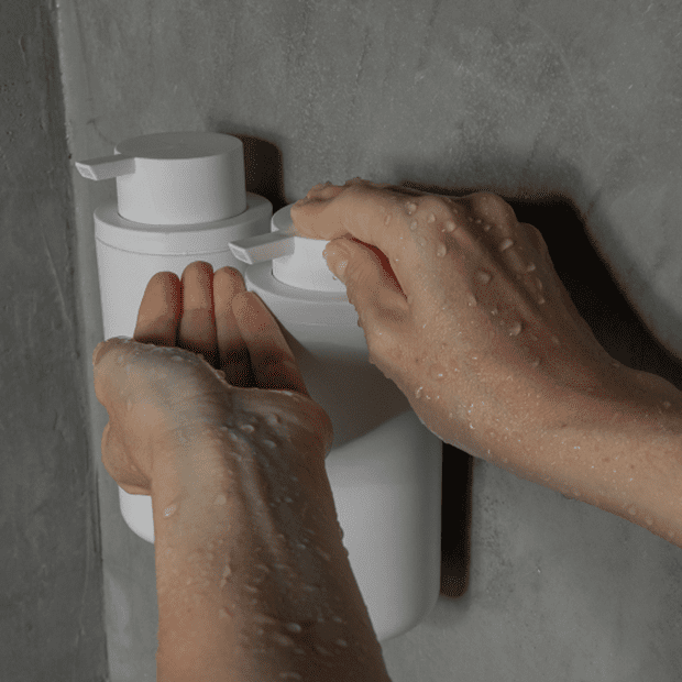 DISPENSER FLOAT SHAMPOO E CONDICIONADOR BRANCO | 103 store