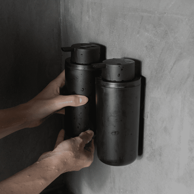 DISPENSER FLOAT SHAMPOO E CONDICIONADOR PRETO | 103 store
