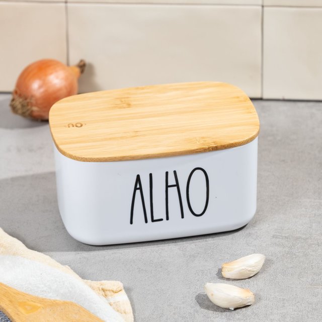 POTE HERMÉTICO WHITE E BAMBU | 103 store
