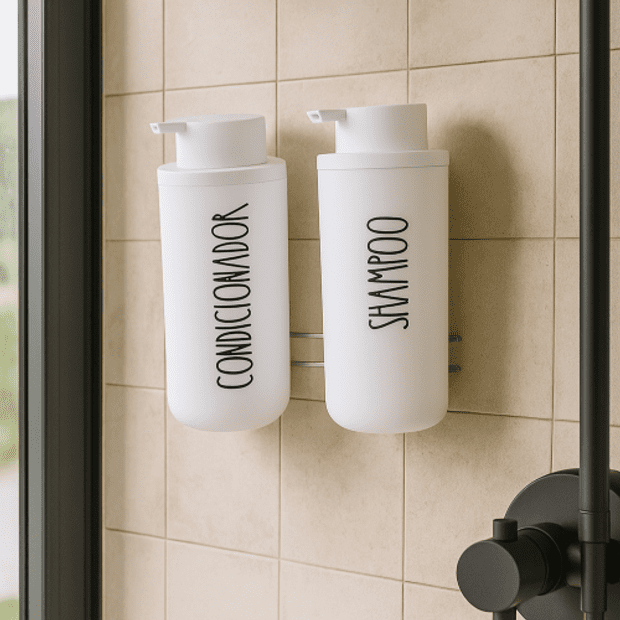 DISPENSER FLOAT SHAMPOO E CONDICIONADOR BRANCO | 103 store