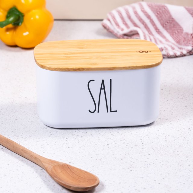 POTE HERMÉTICO WHITE E BAMBU | 103 store