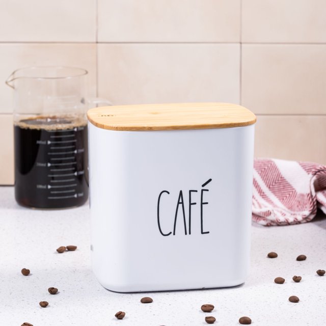 POTE HERMÉTICO WHITE E BAMBU | 103 store