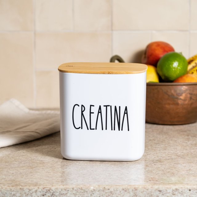 POTE HERMÉTICO WHITE E BAMBU | 103 store