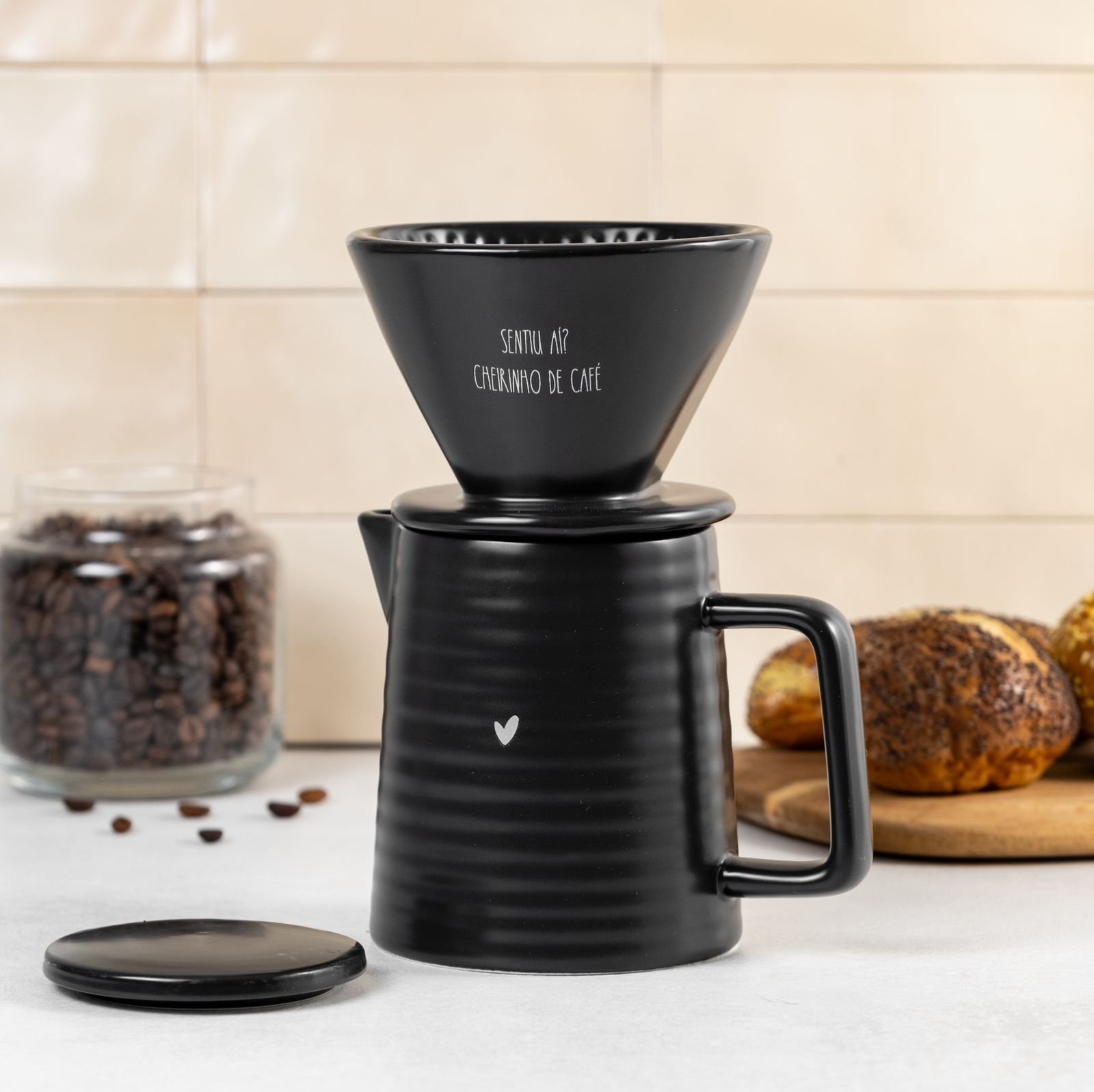 BULE + FILTRO PRETO CHEIRINHO DE CAFÉ | 103 store