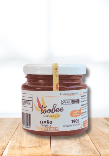 Geleia de Limão Caipira 190g | TooBee Store