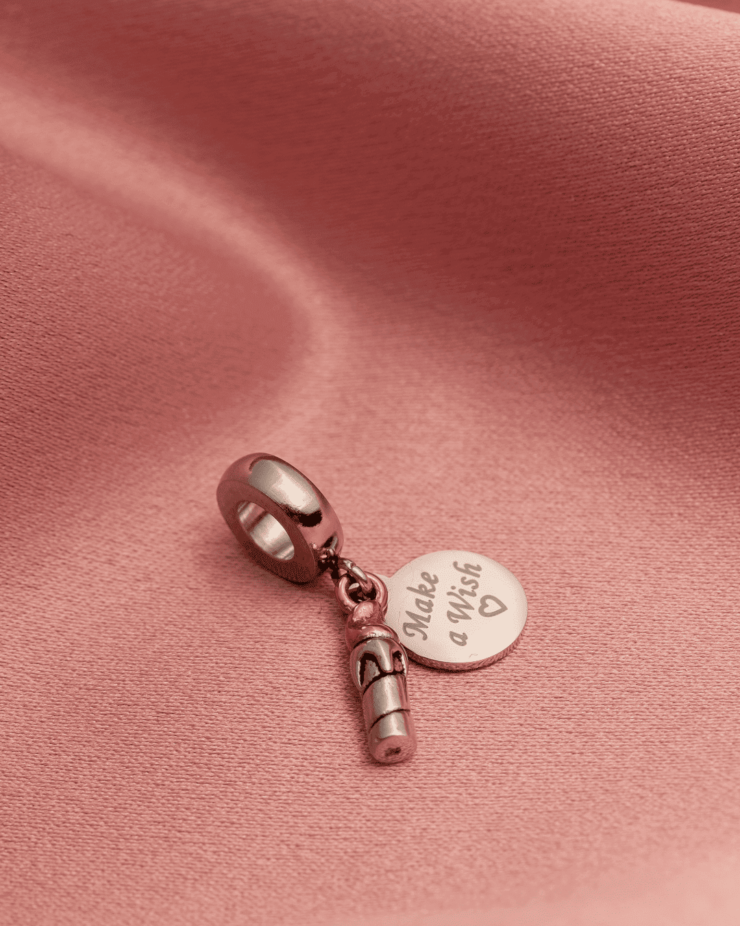 Berloque Make A Wish Silver E Gold - Rahra Soul | RAHRA Semijoias Femininas