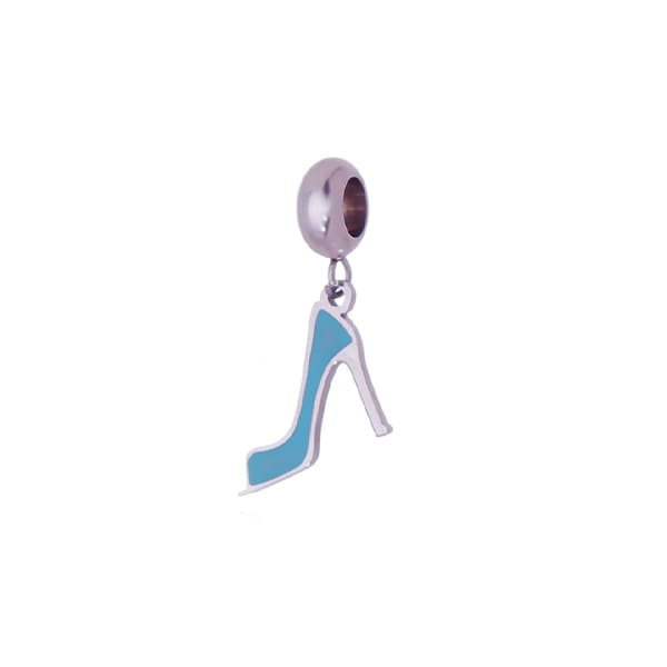 Berloque Sapato Salto Alto Azul - Rahra Soul | RAHRA Semijoias Femininas