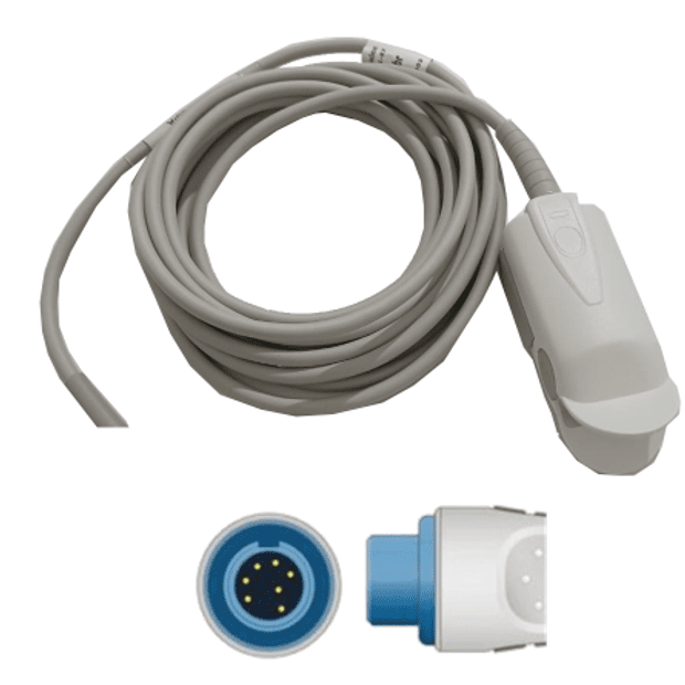 Sensor de oximetria Adulto compatível com monitores Mindray T e Alfamed ...