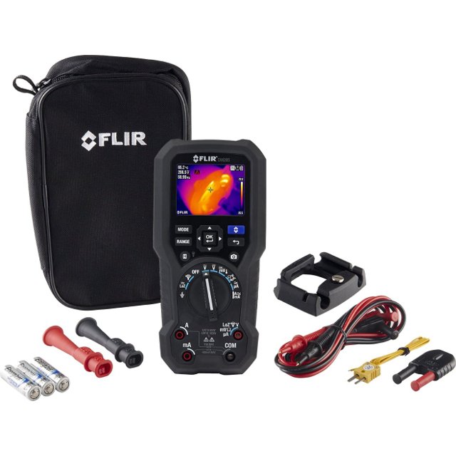 Multímetro Bluetooth Flir DM285 c/ Câmera Térmica 19200 Pixels | ILHA DA ELETRÔNICA