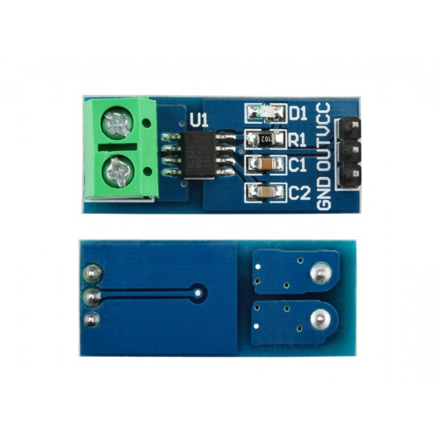 Sensor de corrente acs712 30A | ILHA DA ELETRÔNICA Sensor de corrente acs712 30A | ILHA DA ELETRÔNICA