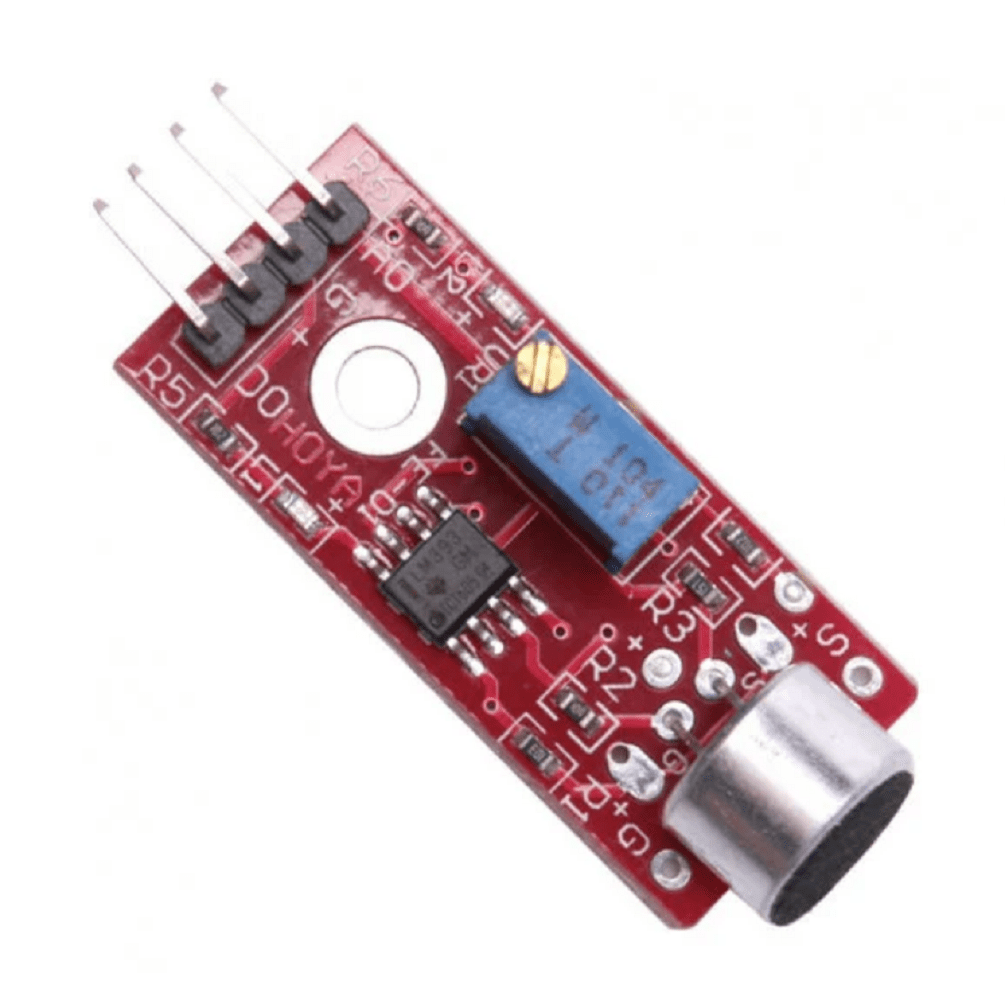Sensor de som arduino 5v pulso sonoro KY-037 | ILHA DA ELETRÔNICA