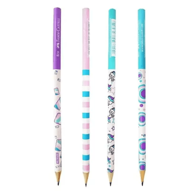 Lápis preto Marshmallow | Papelaria Lua Linda