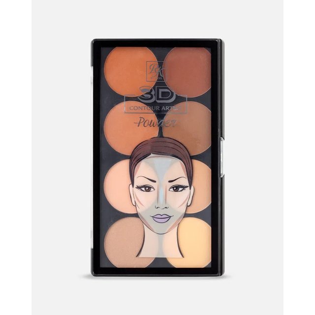 Paleta Contorno Ruby Kisses 3D Contour Artist Powder Light Medium 28,8g ...