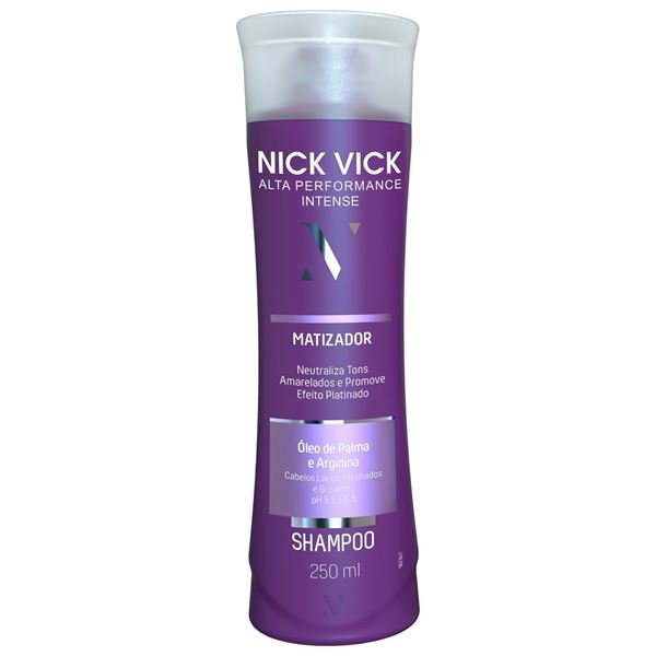Shampoo Alta Performance Nick Vick Matizador 250ml | Grazi Oliver Shop