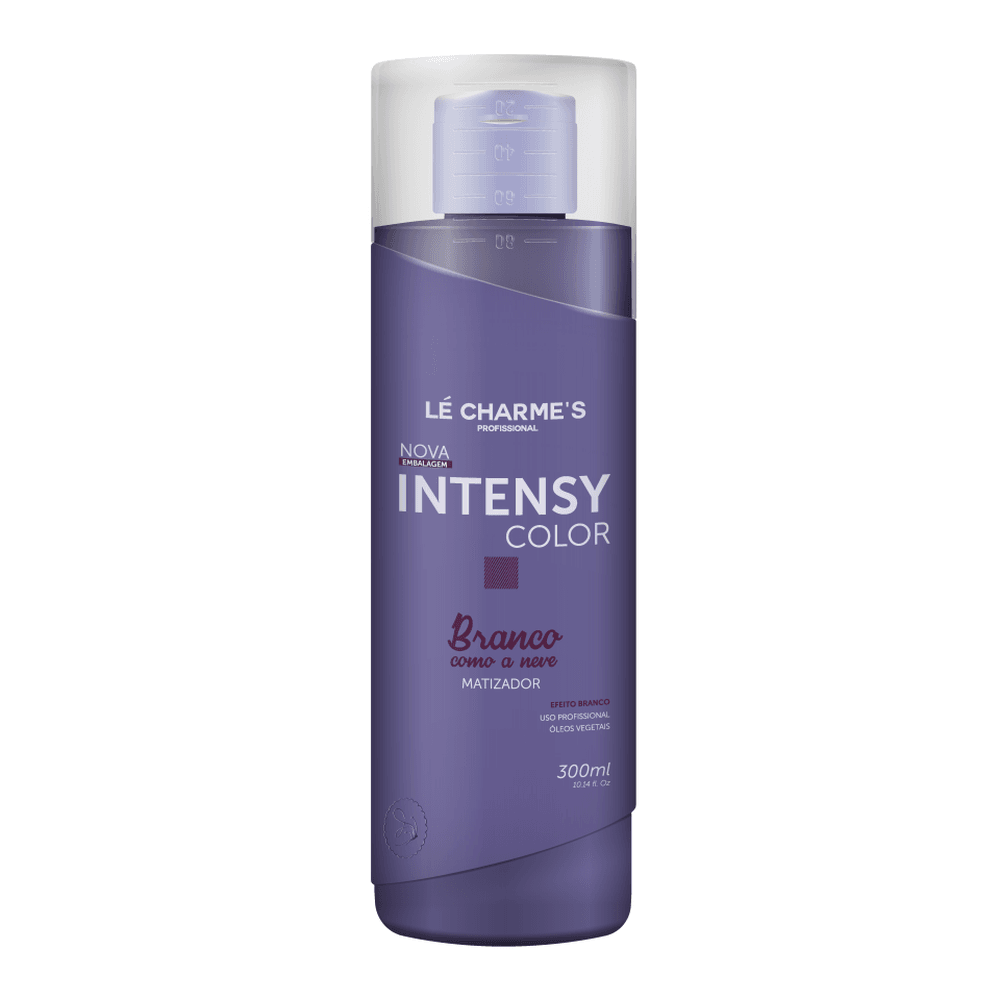 Máscara Matizadora Lé Charme`s Intensy Color Branco Como a Neve 300ml ...