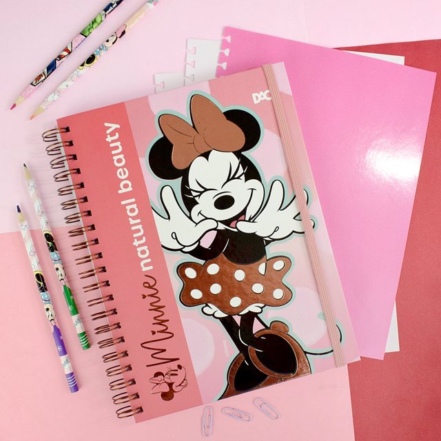Caderno smart universitario minnie | Milly paper