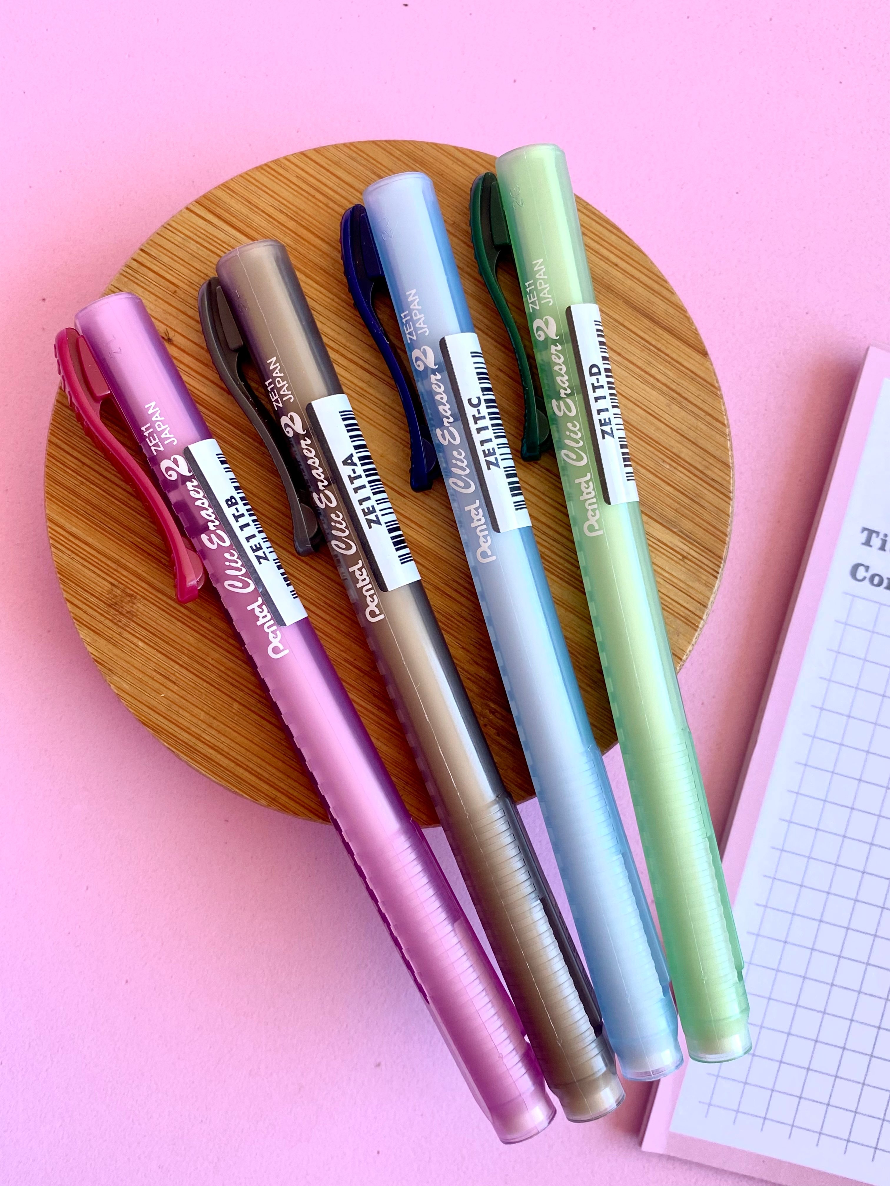 caneta borracha clic pentel | Milly paper