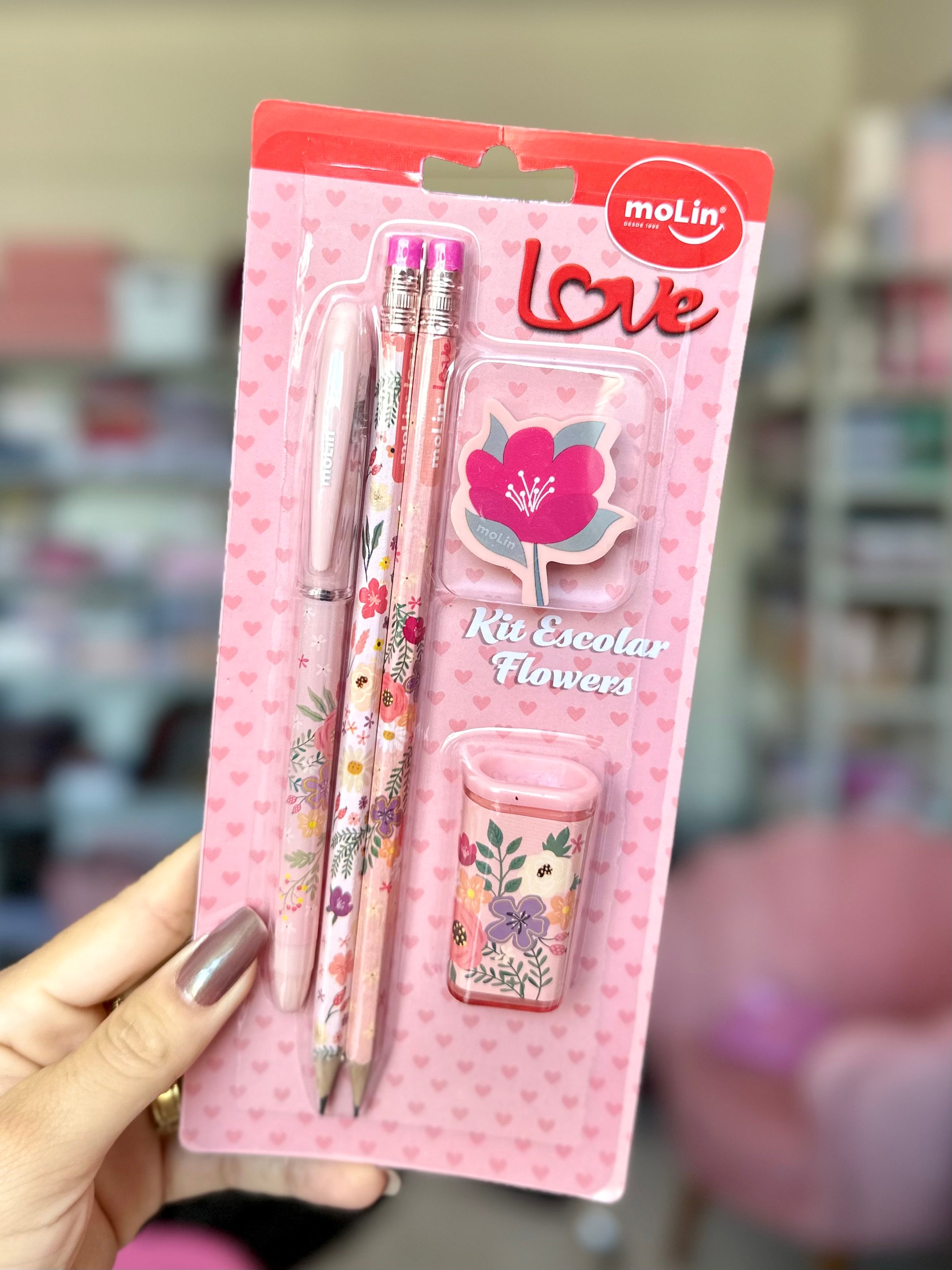 Kit escolar Flowers | Milly paper