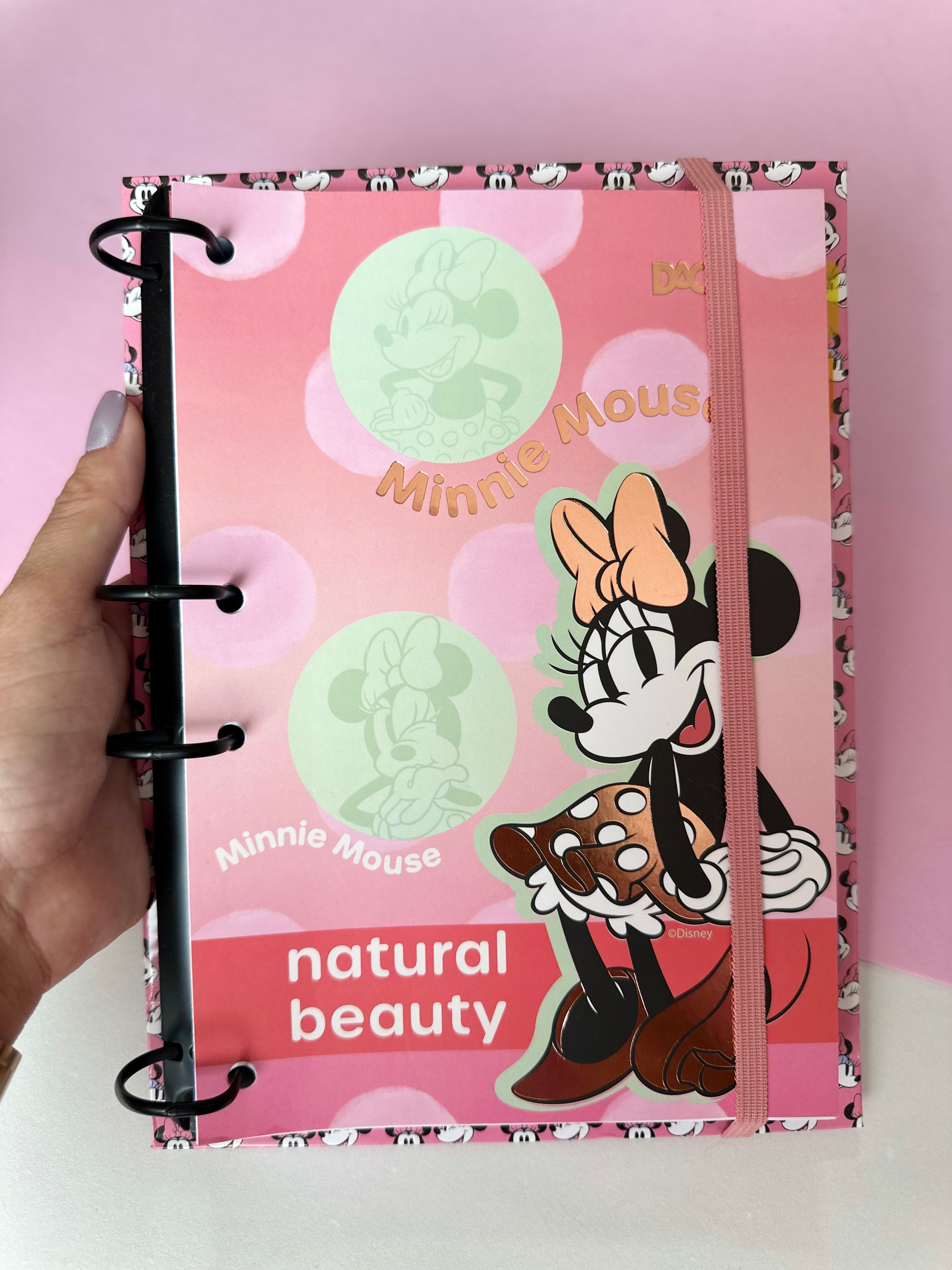 Fichario sem lombo Minnie | Milly paper