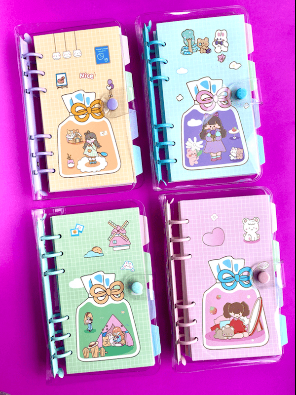 Mini fichário cute | Milly paper