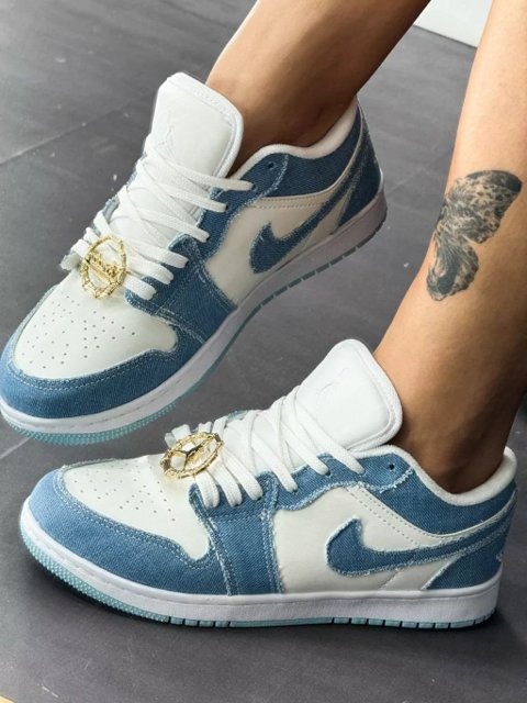 TÊNIS AIR JORDAN JEANS - CANO BAIXO | WF GRIFES E SURF
