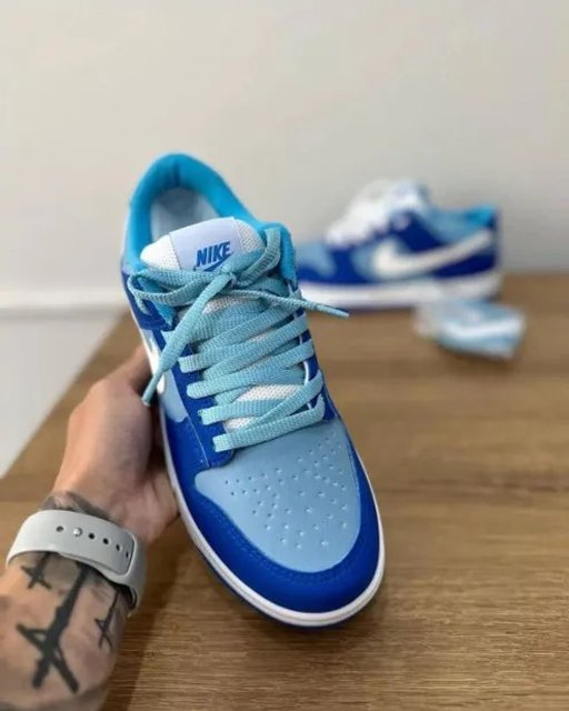 Tênis Nike SB Azul Dunk Low Cod AS6126 | WF GRIFES E SURF