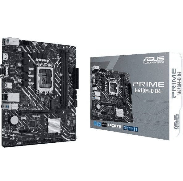 PLACA MÃE ASUS H610M-D D4 PRIME | VIPH INFORMÁTICA