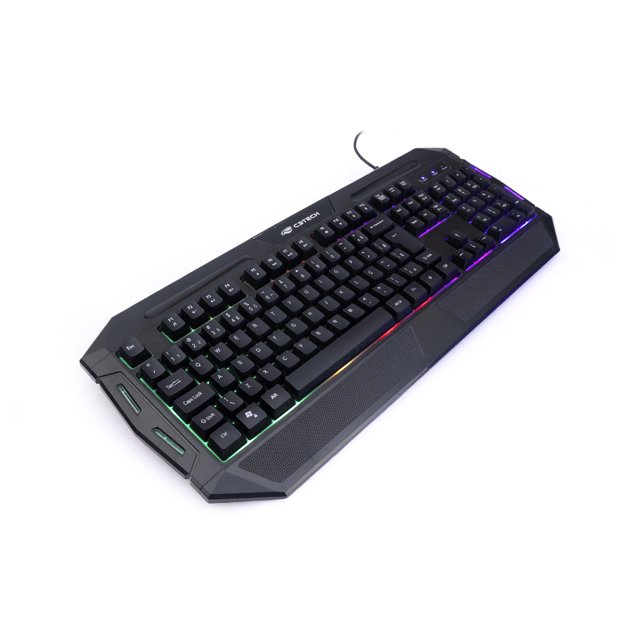 TECLADO C3TECH KG80BK RAINBOW | VIPH INFORMÁTICA