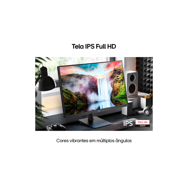 MONITOR 27 FHD LG 27MP400 IPS 75HZ 5MS HDMI VGA VESA | VIPH INFORMÁTICA