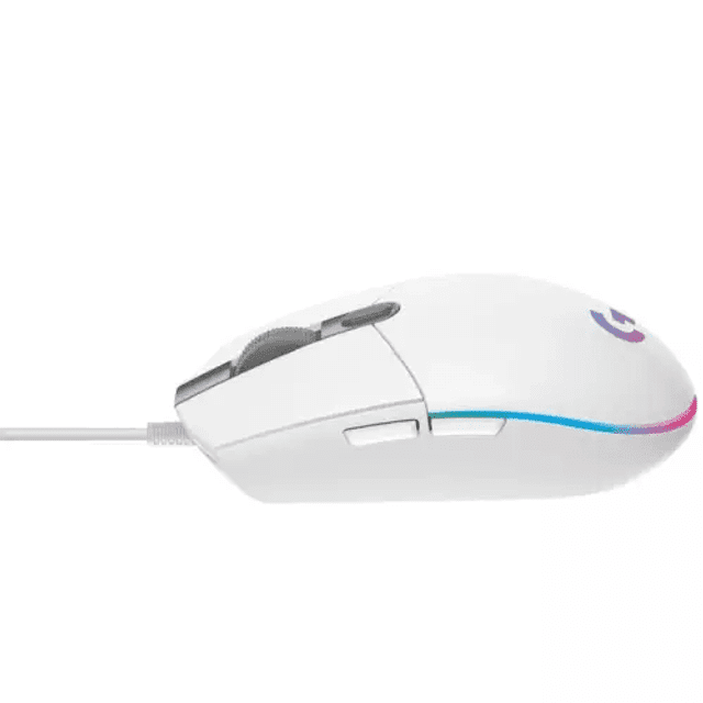 MOUSE OPTICO LOGITECH G203 LIGHTSYNC RGB WHITE 8000DPI | VIPH INFORMÁTICA