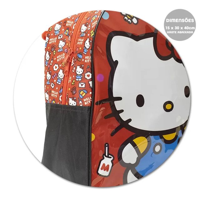 Mochila de Rodinhas Hello Kitty Grande - Xeryus | Lojas Global Mochila de Rodinhas Hello Kitty Grande - Xeryus | Lojas Global