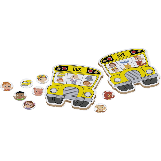 Jogo Bus Bingo CoComelon Madeira - Nig | Lojas Global