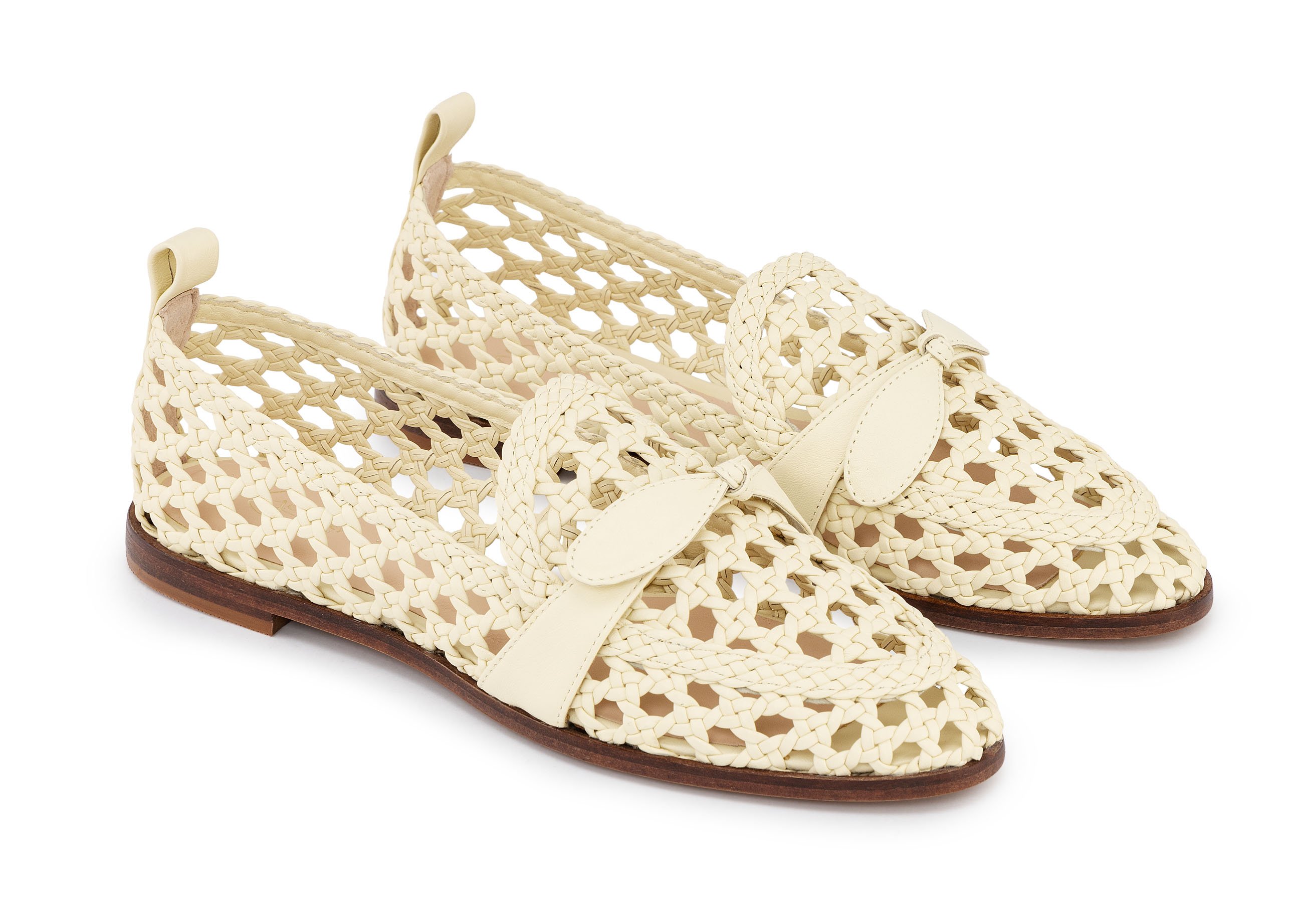 LOAFER ÍSIS Couro Glove Parmesan | Guilhermina Shoes