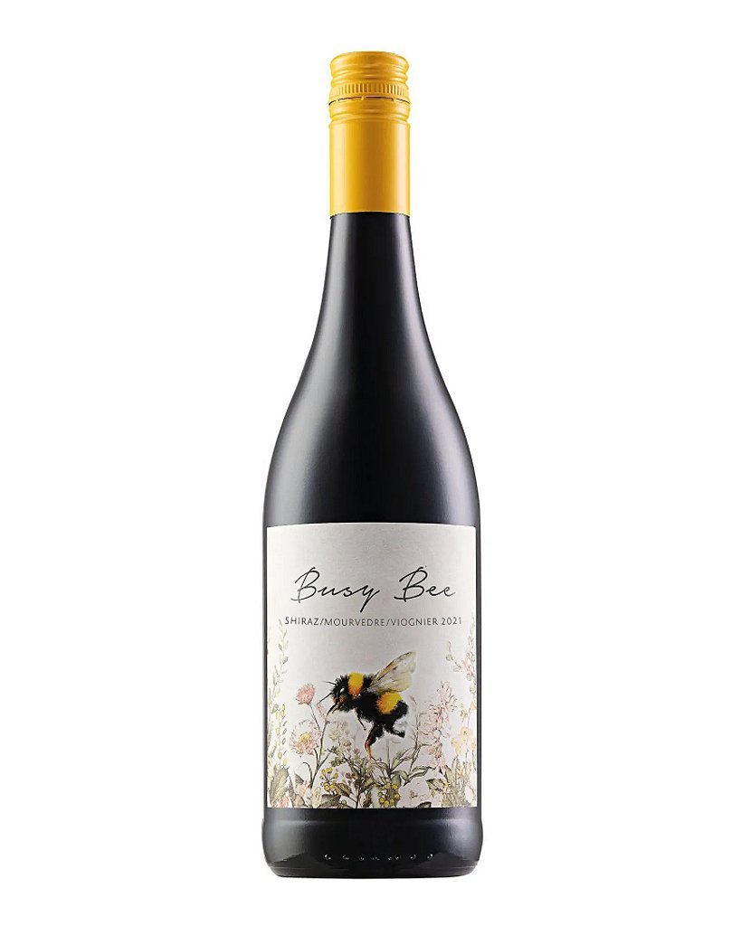 VINHO TINTO BUSY BEE - BLEND - SHIRAZ/MOUVÈDRE/VIOGNIER | bomVino Vinhos