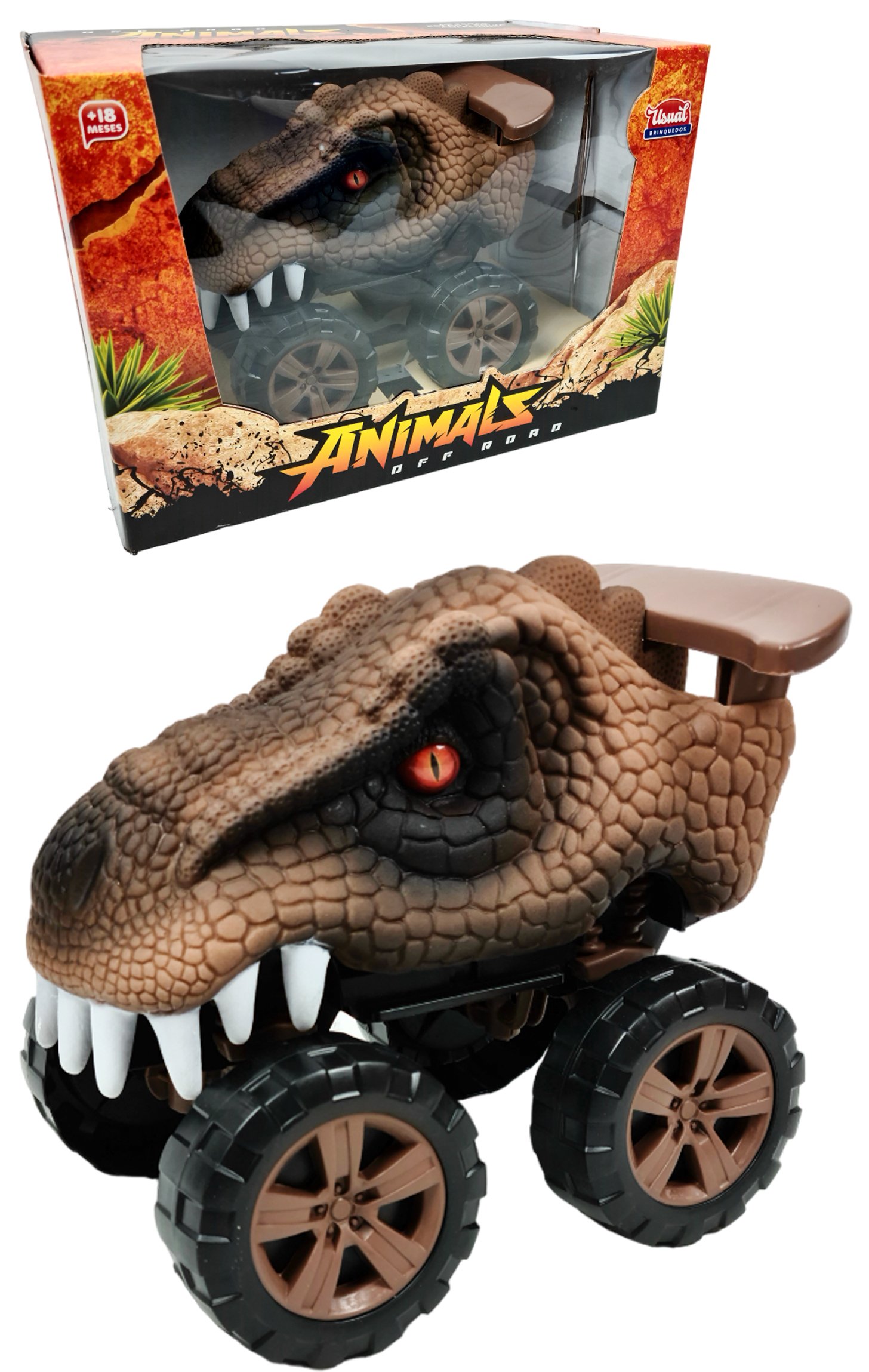 CARRO T- REX EM VINIL | Mundo Pedagógico