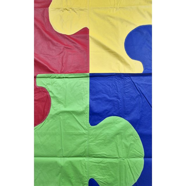 TAPETE QUEBRA CABEÇA PUZZLE 2,0 X 2,0 M CORINO | Mundo Pedagógico