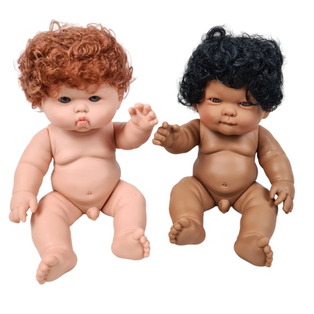 BONECO MENINO COM GENITÁLIA - 1 UNIDADE | Mundo Pedagógico