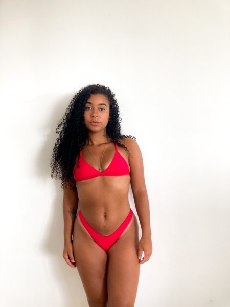 Conjunto Basic Asa Delta - Vermelho | Vou de madá