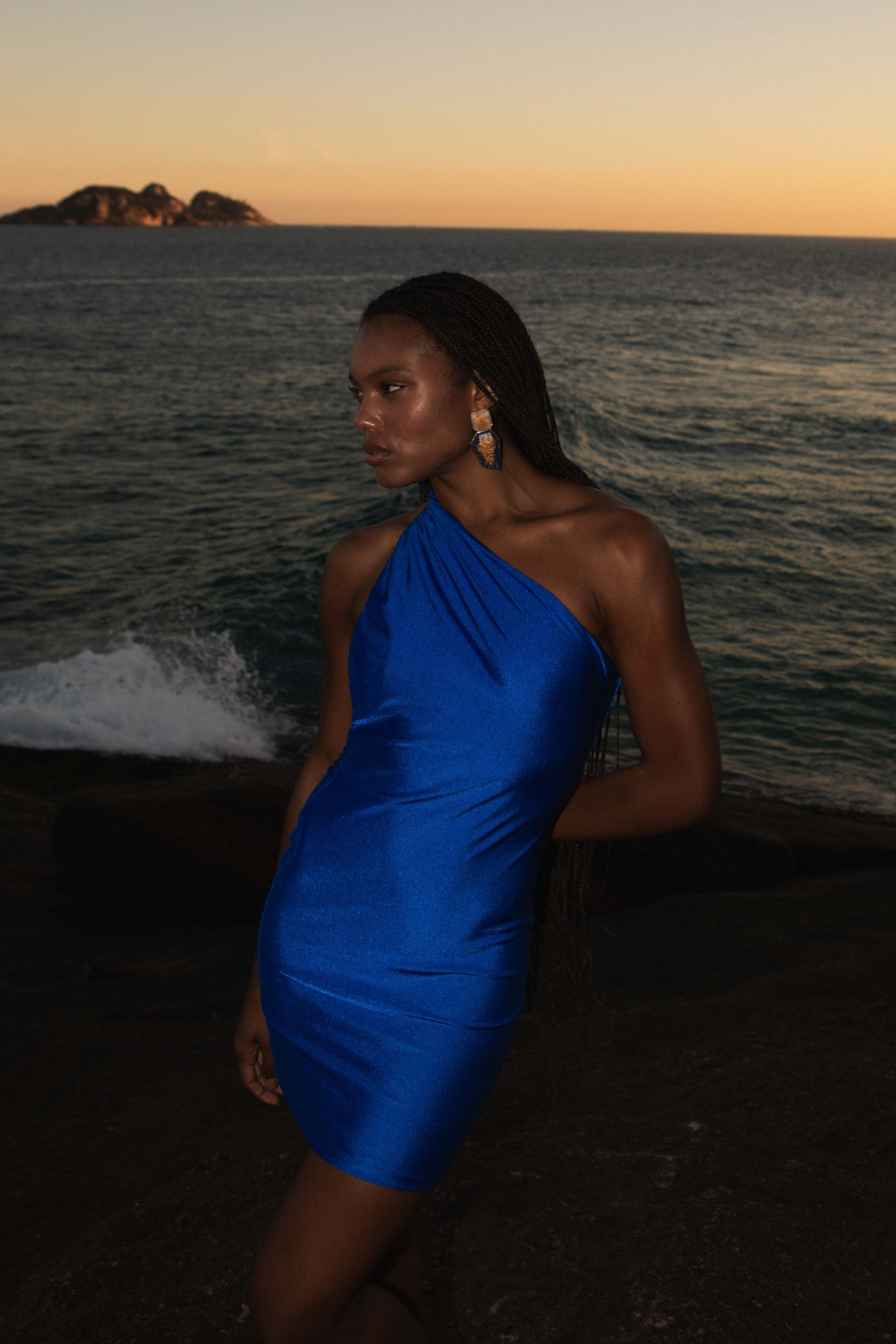 Mini Dress - Azul | Lara Swim