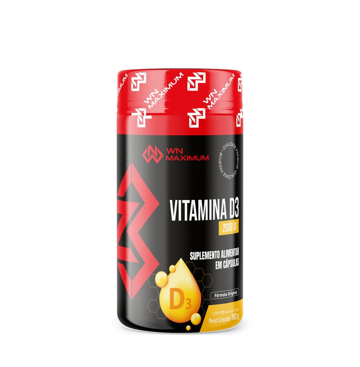 VITAMINA D3 120 TAB | WN SUPLEMENTOS
