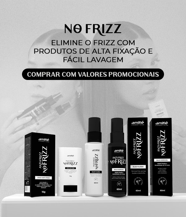 Stick Anti-Frizz No Frizz: Controle de Frizz com Alta Fixação e Fácil ...