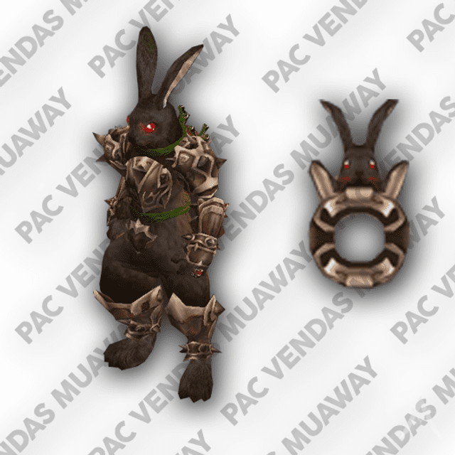RING BLACK RABBIT (TRANSFORMAÇÃO) ( VISUAL ) | PAC VENDAS MuAwaY
