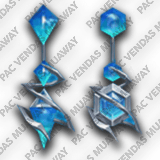 EARRINGS ICE CRYSTAL | PAC VENDAS MuAwaY