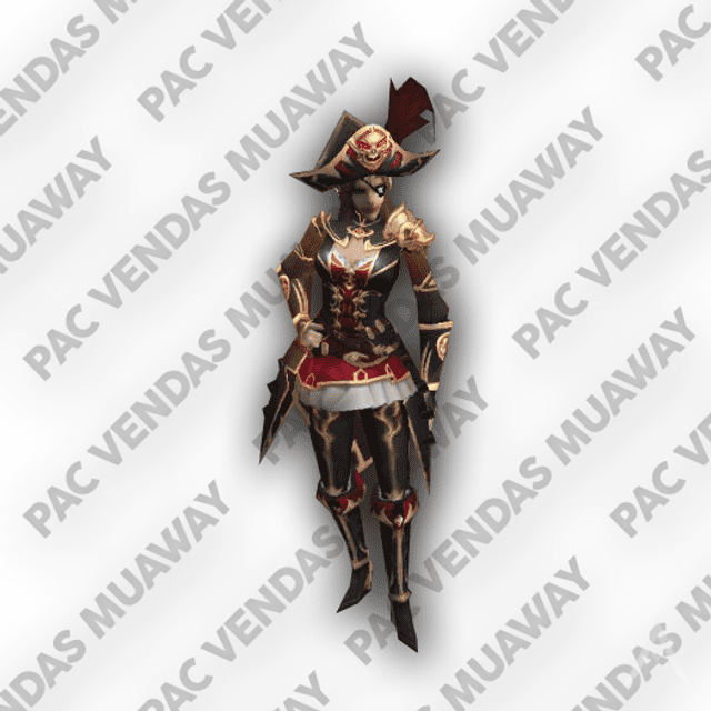 SET DARK PIRATE FEMININO ( VISUAL ) | PAC VENDAS MuAwaY