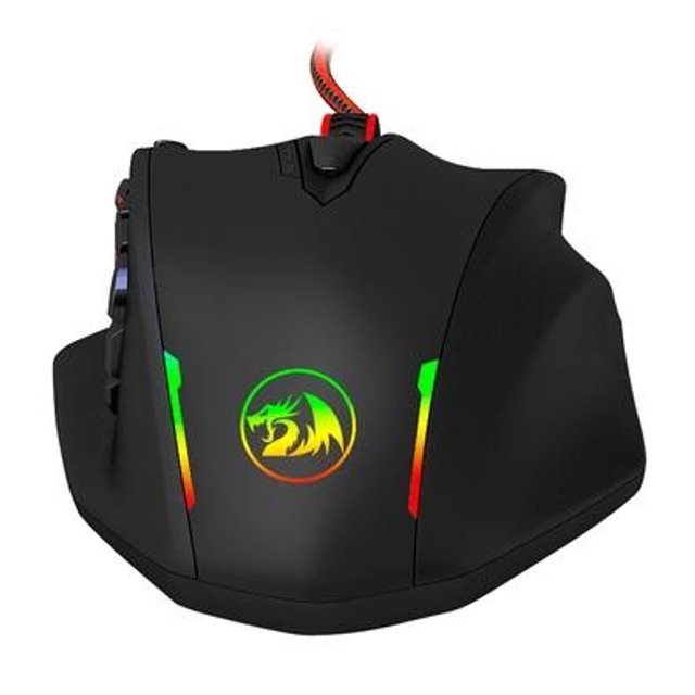 MOUSE GAMER REDRAGON 12400 DPI M908 IMPACT | ND.com