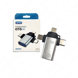 CABO OTG 3X1 V8/TIPOC/IPHONE | ND.com